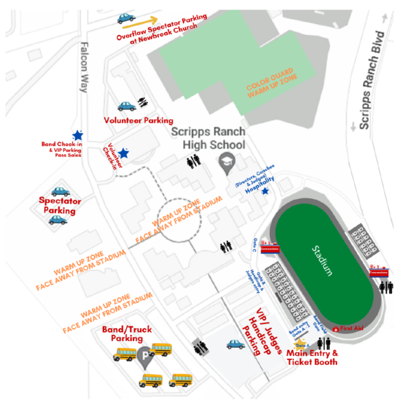 Campus Map – SRHS Music